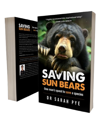 Saving Sun Bears Book By Dr Sarah Pye | Dr Sarah Pye